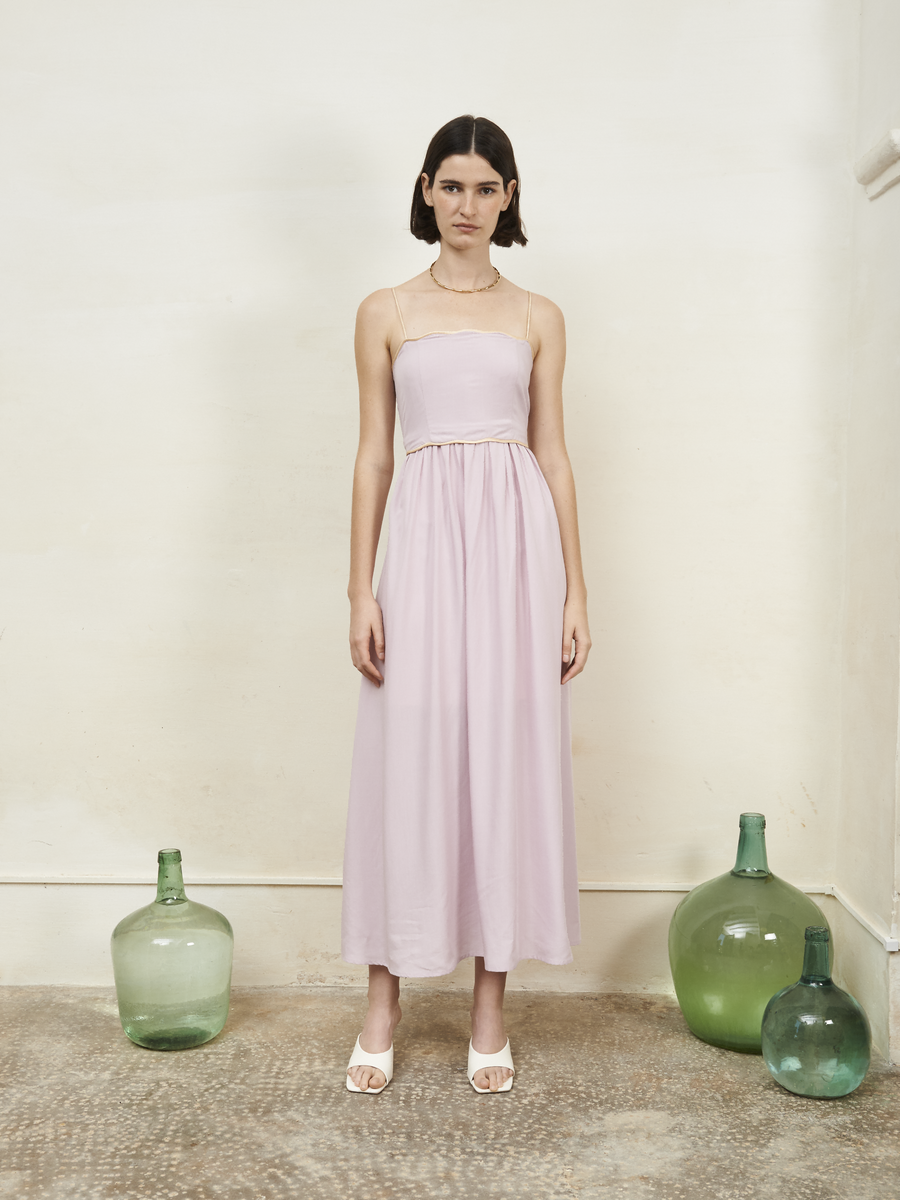 Rayna Dress - Mauve – Charlotte and Tess