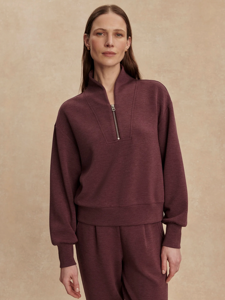 Davidson Sweat Top - Sassafras Marl – Charlotte and Tess